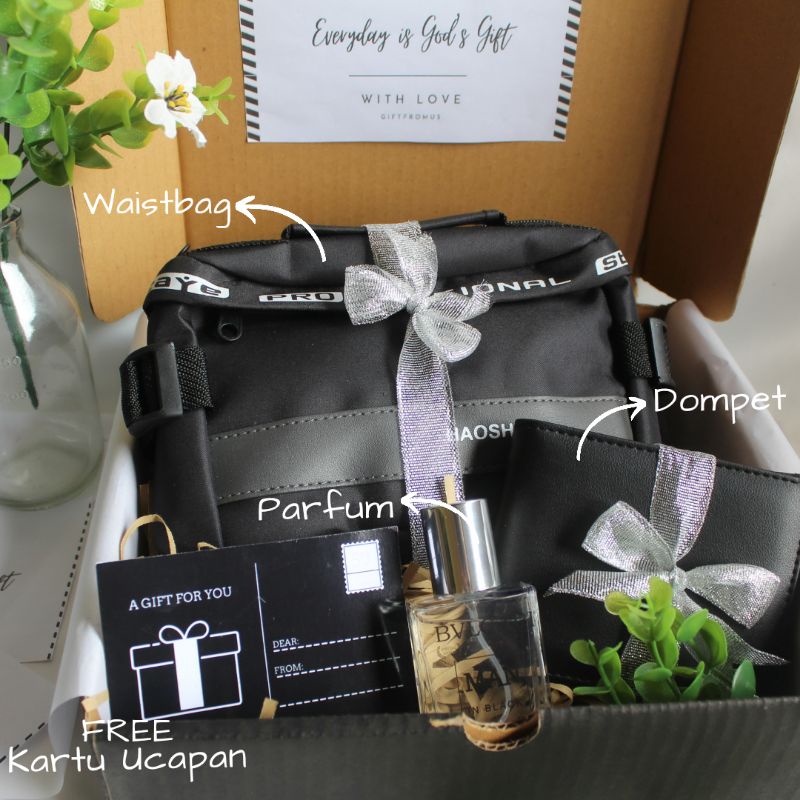 Jual MAN GIFTBOX AESTHETIC/KADO COWOK EXCLUSIVE/BIRTHDAY/GRADUATION ...