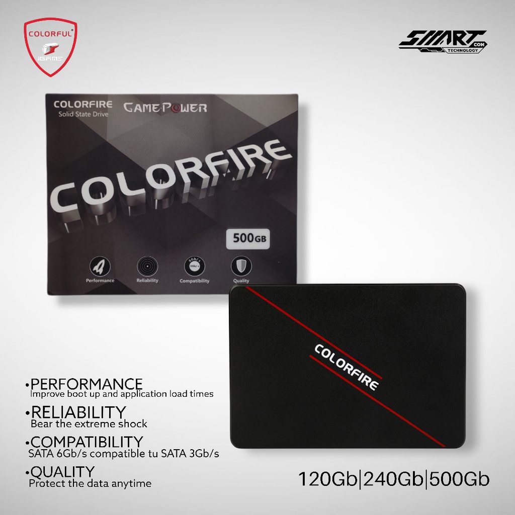 Jual SSD COLORFIRE 120GB, 250GB, 500GB - 120GB | Shopee Indonesia