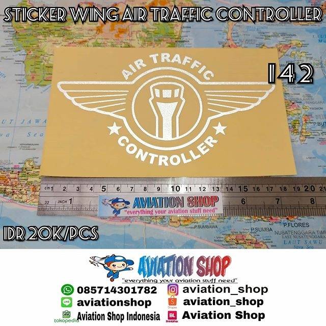 Jual Sticker Wing ATC Air Traffic Controller | Shopee Indonesia