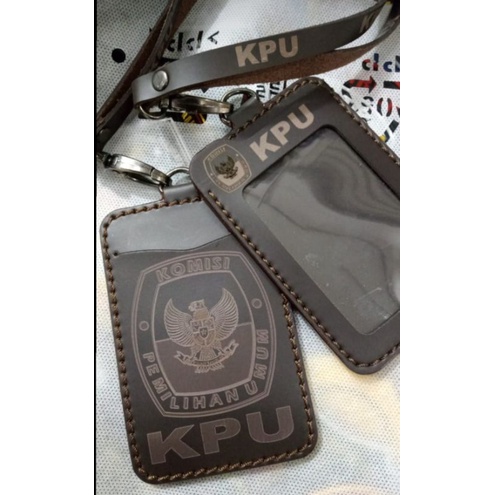 Jual GANTUNGAN ID CARD KPU HOLDER KPU NAME TAG KPU. | Shopee Indonesia