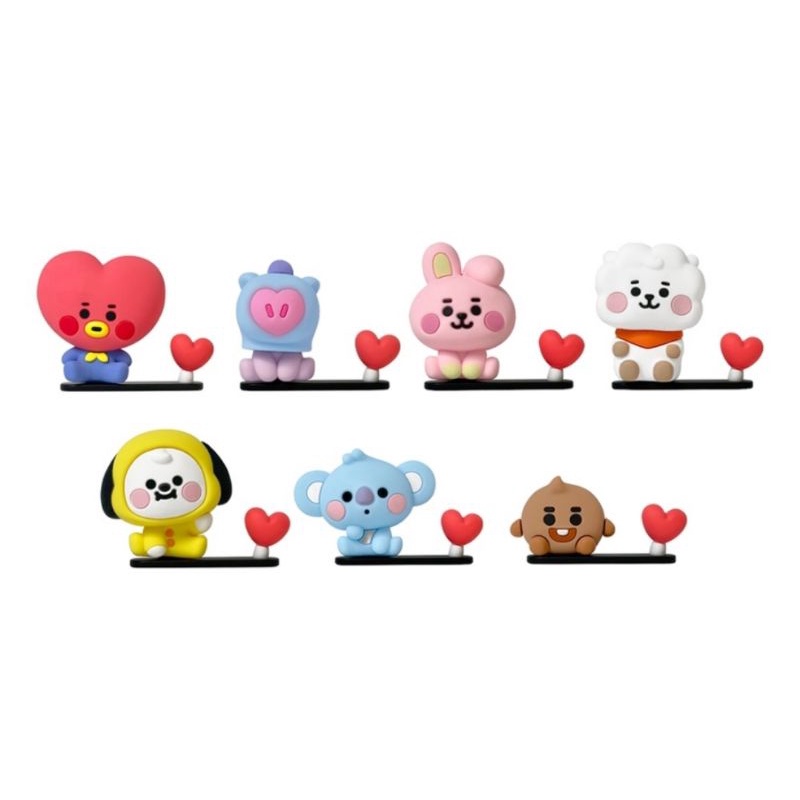 Jual [DP] BT21 / BTS - Official Baby figure for Car / Mobil (Tata / V , Shooky / Suga , Cooky ...