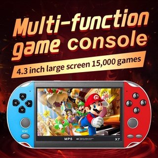 Jual PSP X7 Gameboy Handheld Game Console Player 4.3 Inch 8G Built-in ...