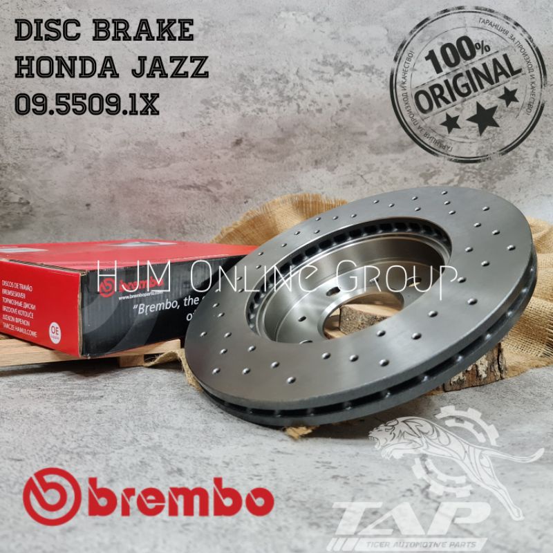 Jual ROTOR DISC BRAKE FRONT XTRA JAZZ GE8 - PIRINGAN CAKRAM LUBANG ...