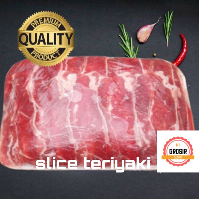 Jual daging slice teriyaki 1 kg | Shopee Indonesia