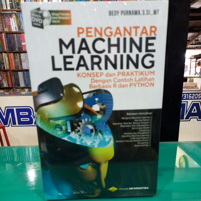 Jual buku pengantar machine learning konsep dan pratikum dengan contoh ...