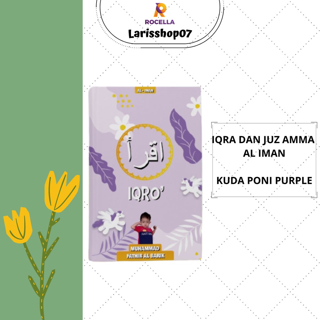 Jual Iqro Custom Hard Cover & Soft Cover, Iqro + Juz Amma dan ...