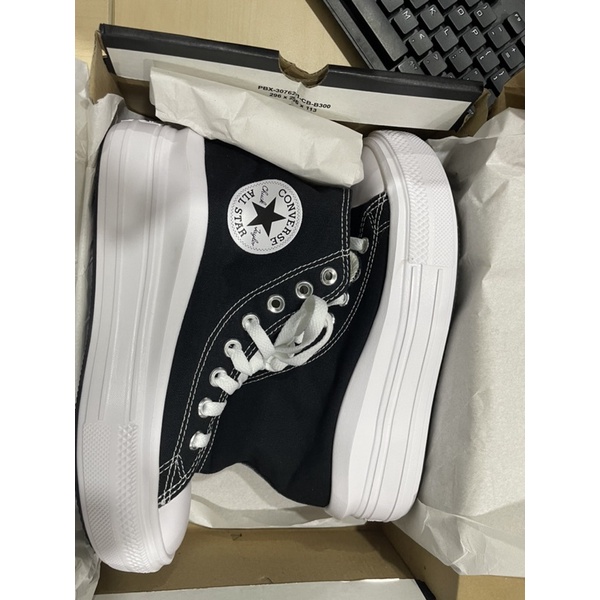 Jual Converse chuck taylor all star move platform (black) (enhypen ...