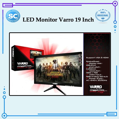 Jual LED Monitor Varro 19 Inch | Shopee Indonesia