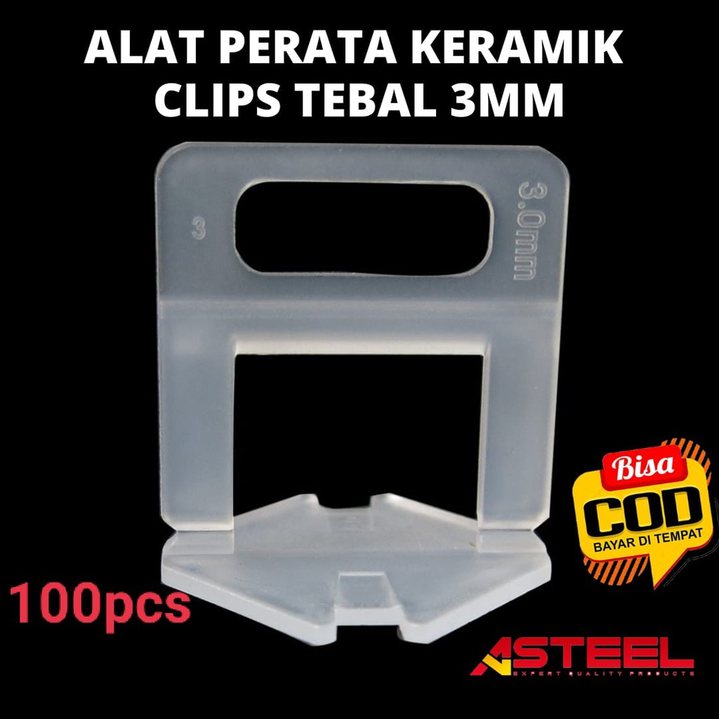 Jual ASTEEL klip clip Alat Perata Pasang Keramik Granit lantai dinding ...