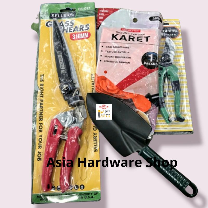 Jual Paket Gunting 3 Posisi Sellery - Skop Taman - Sarung Tangan ...