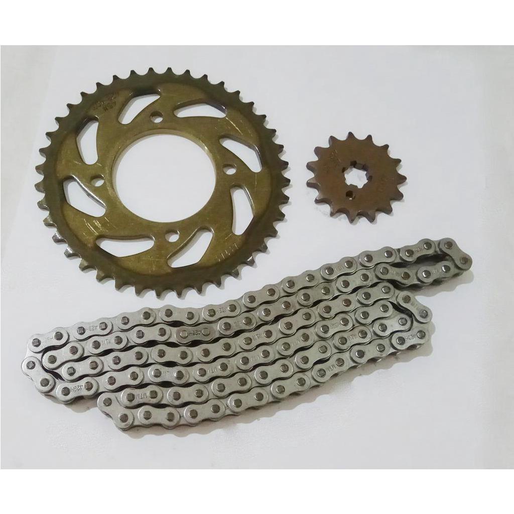 Jual KAPPA GEAR SET KOMPLIT VEGA ZR 40. GIGI TARIK GOLD DAN RANTAI ...