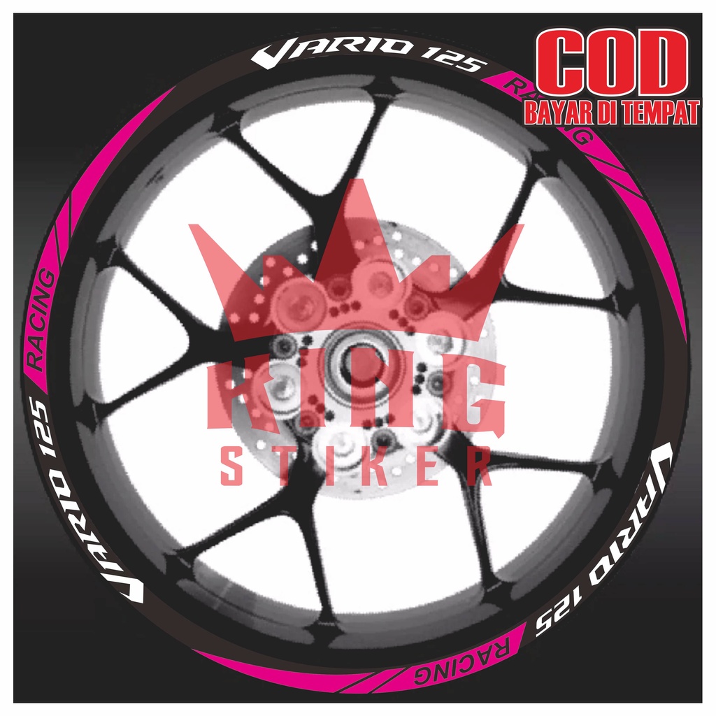 Jual Stiker Velg Motor Variasi Honda Vario 125 Cutting Sticker List ...