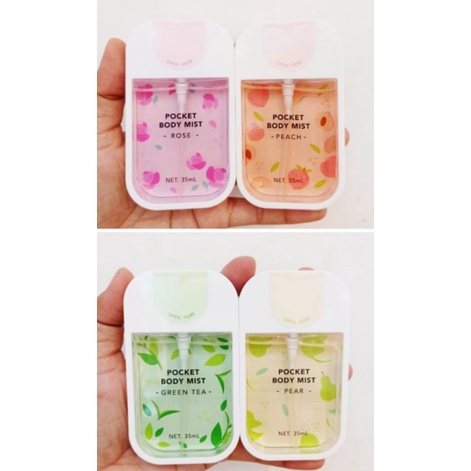 Jual MINISO POCKET BODY MIST / PARFUM SPRAY ISI 35 ML TRAVEL FRIENDLY ...