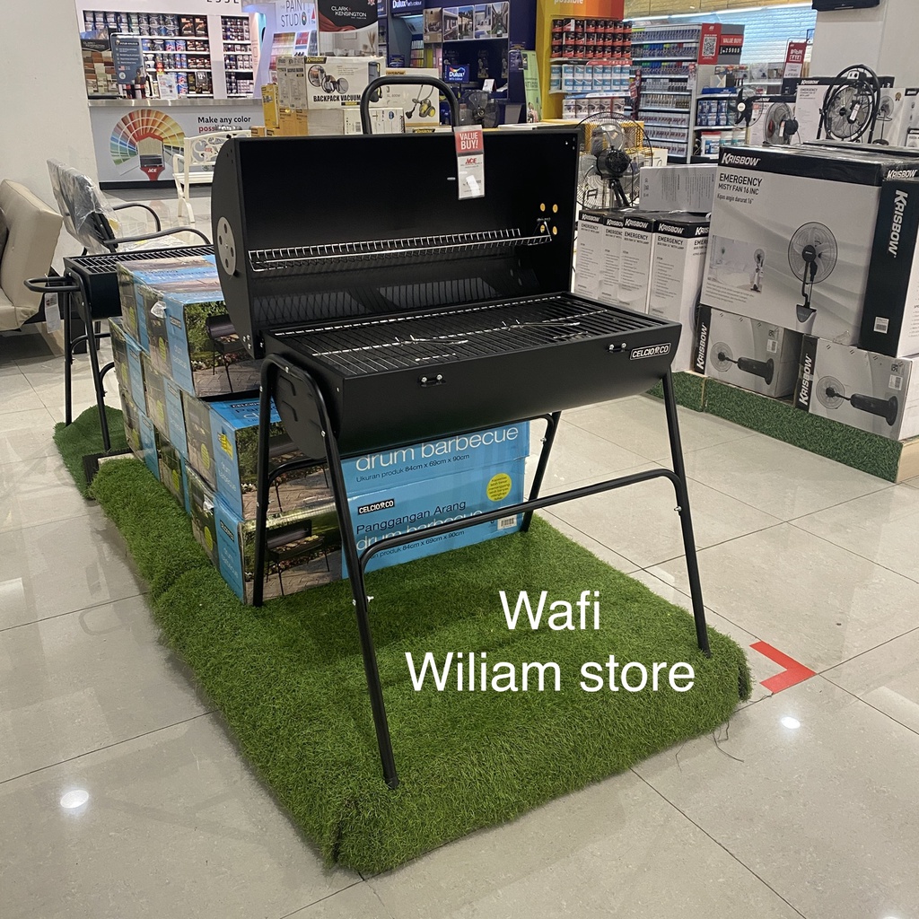 Jual CELCIO & CO GRILL CHARCOAL SQUARE W / Panggangan BBQ Arang Areng ...