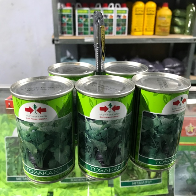 Jual Benih Sawi Tosakan Kaleng 100 gr | Shopee Indonesia