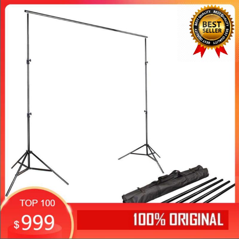 Jual Stand Background Green Screen 3 Meter / Tiang Backdrop 3m / Paket ...