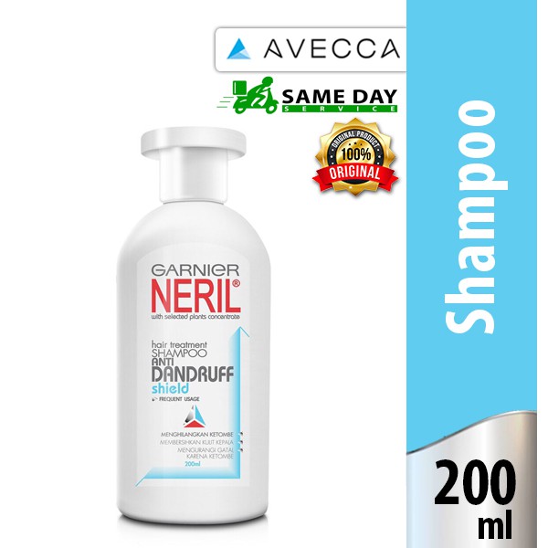 Jual Neril Shampoo Anti Dandruff Shield 200ml /Rambut/ Anti Ketombe ...