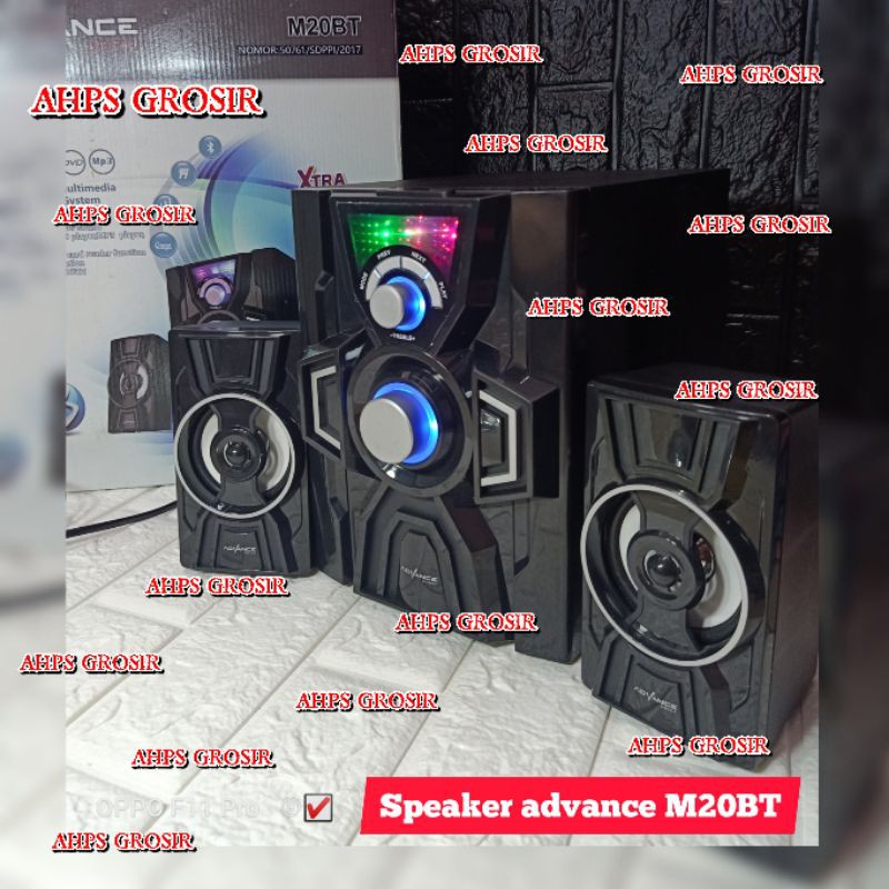 Jual Advance speaker aktif bluetooth M20BT super bass | Shopee Indonesia