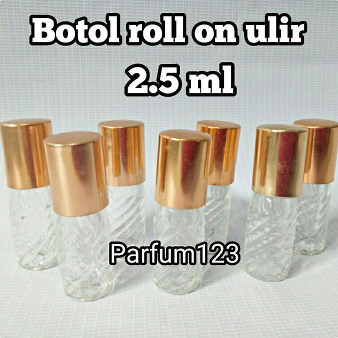 Jual BOTOL ROLL ON ULIR 2.5ML - BOTOL KACA - BOTOL PARFUM REFILL ... Jual BOTOL ROLL ON ULIR 2.5ML - BOTOL KACA - BOTOL PARFUM REFILL ...