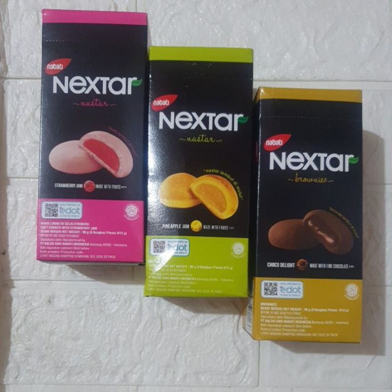 Jual Nabati NEXTAR Nastar All Varian 96 gram ( 1 pack isi 8 pcs ...