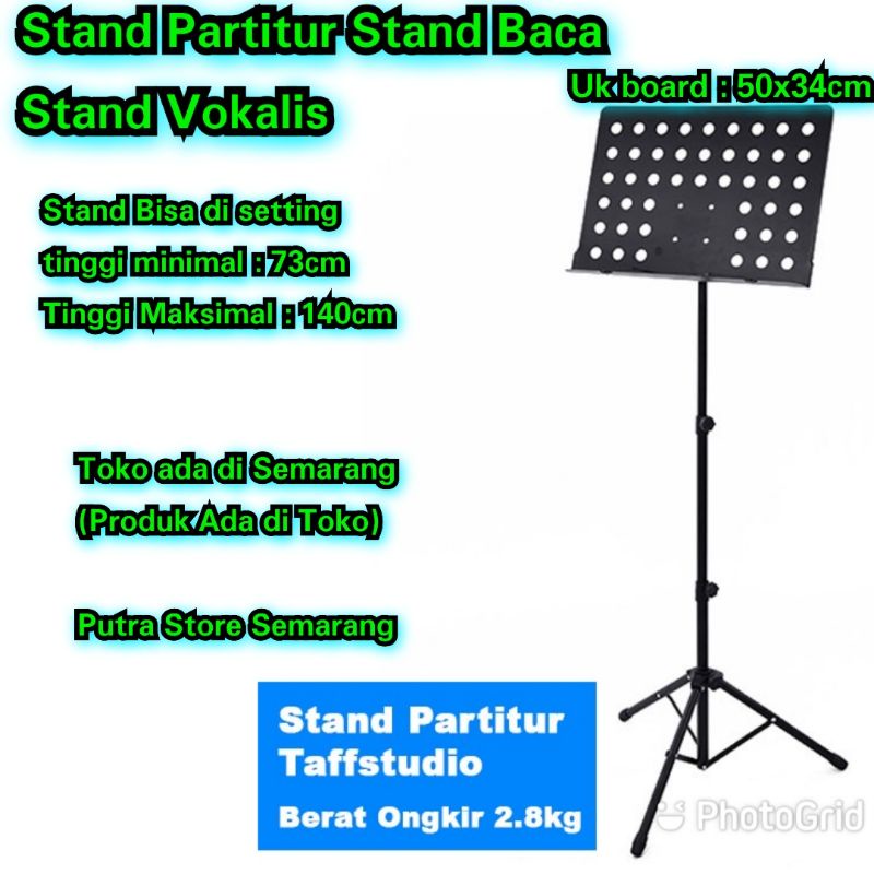Jual Stand baca Stand partitur Stand Lirik Stand Musik Stand Vokalis ...