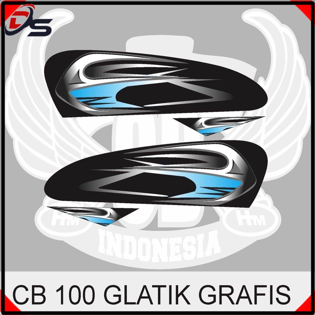 Jual sticker striping CB 100 GLATIK GRAFIS | Shopee Indonesia