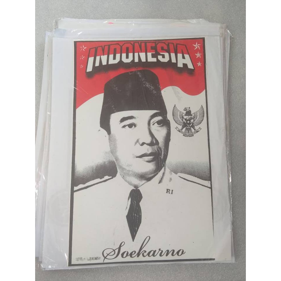 Jual STICKER 33x26cm SOEKARNO UNTUK INDONESIA | Shopee Indonesia