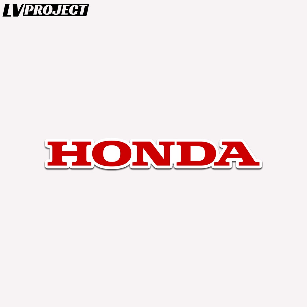Jual Stiker Logo Honda Bahan Vinyl Laminasi Glossy 10cm Sticker Motor ...