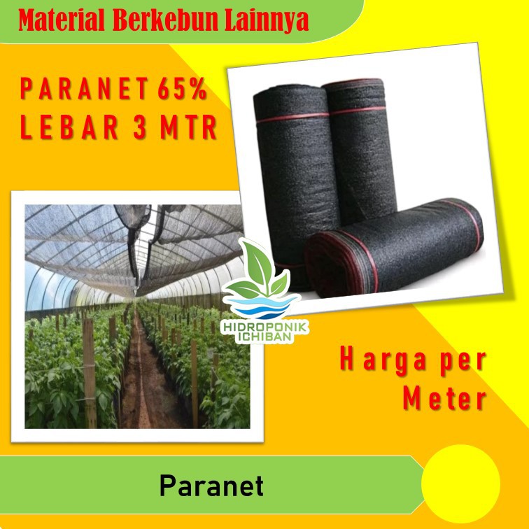 Jual PARANET Jaring Pertanian Hitam Lebar 3 Meter | Shopee Indonesia