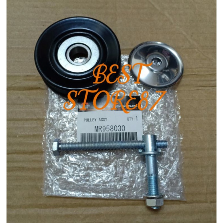 Jual PULLY TENSIONER VAN BELT / PULLY PULI AC MITSUBISHI PAJERO SPORT ...