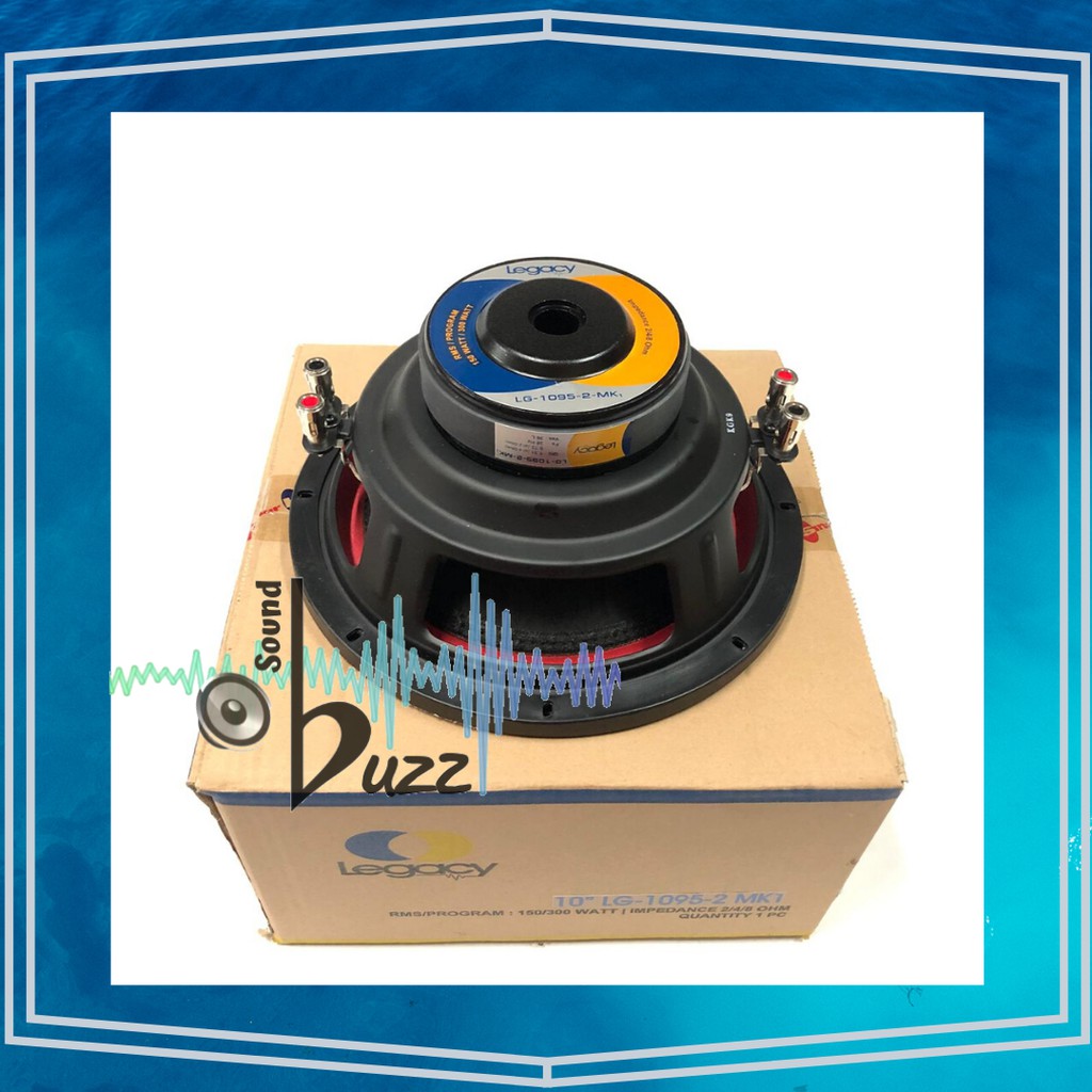 Jual Speaker Subwoofer 10 inch Legacy 1095 LG 1095 2 MK1 | Shopee Indonesia