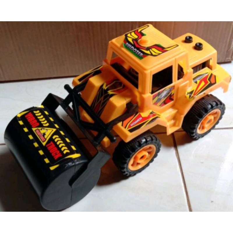 Jual Mobil Truck Silinder Truk Giling Aspal Road Roller Truck Mainan ...