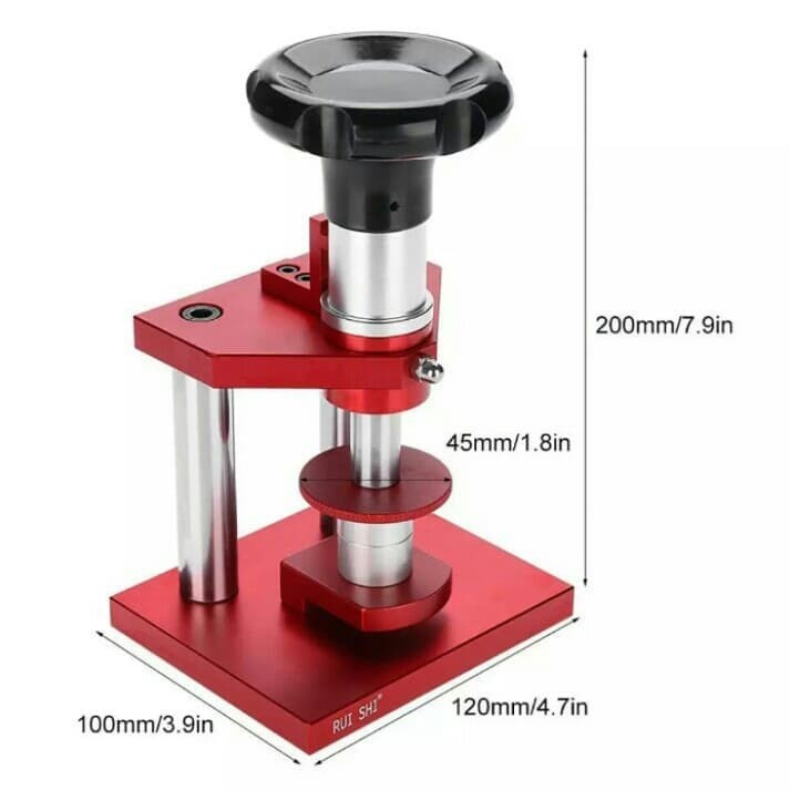 Jual Pres Putar /Alat pres tutup jam tangan alat pres kaca jam tangan ...