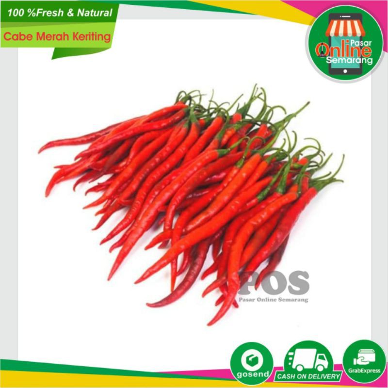 Jual Cabe /Cabai /Lombok Merah / Abang Keriting /Bumbu Dapur /Bumbu ...