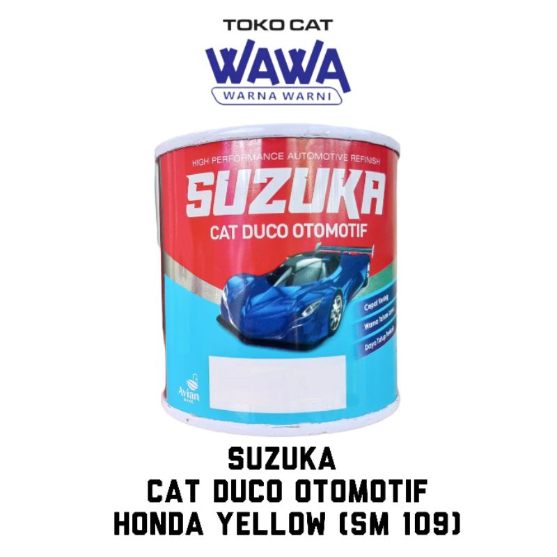 Jual cat duco Suzuka Honda Yellow SM 109 kuning gold emas cepet kering ...