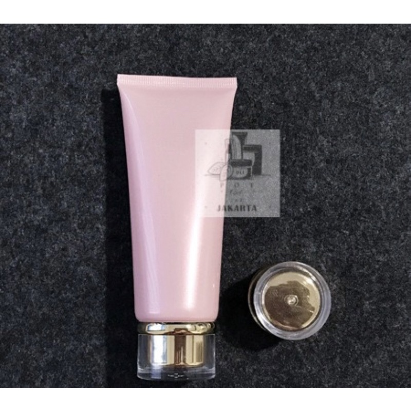 Jual 60ml/100ml Botol Soft Tube lotion/botol kilap Pink/botol skincare ...