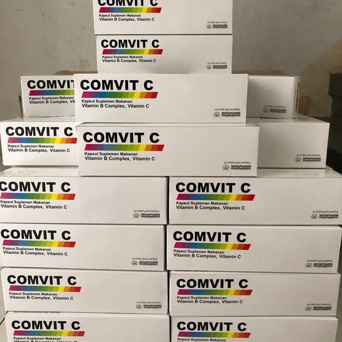 Jual COMVIT C (VITAMIN C 500 MG, VITAMIN B COMPLEX) | Shopee Indonesia
