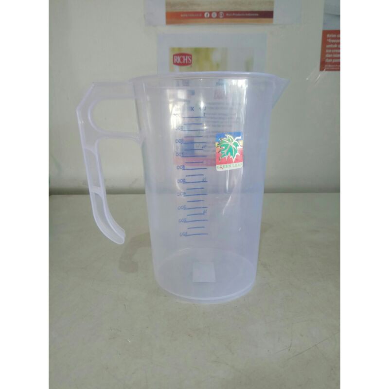 Jual Gelas Takar 1 Liter Green Leaf(0924) | Shopee Indonesia
