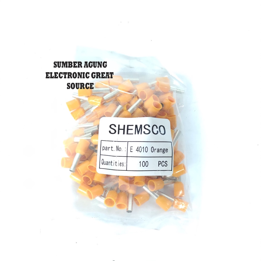 Jual Skun Ferrules 4mm Tipe E4010 Shemsco Skun Kabel Lurus Feru Ferules ...