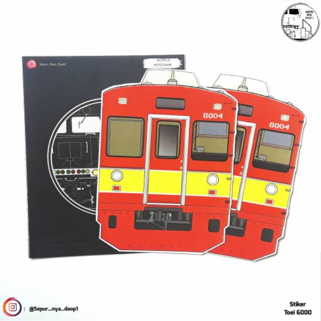 Jual Stiker KRL Tokyu8004 | Shopee Indonesia