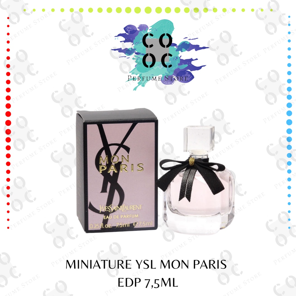 Jual Miniature YSL Mon Paris EDP 7,5ml | Shopee Indonesia