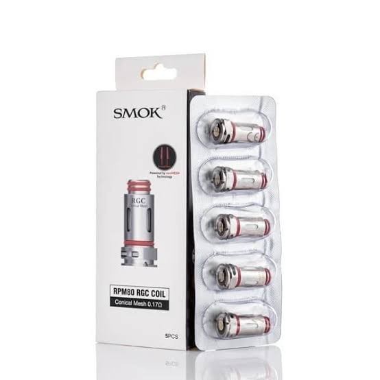 Jual COIL SMOK RPM80 RGC MESH 0.17 OHM RPM 80 AUTHENTIC ISI 5 PCS ...