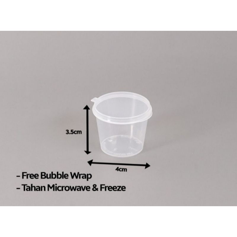 Jual Cup Saus 25ml Cup Sambal 25ml Thinwall Cup Saus Sambal 25ml Tempat ...