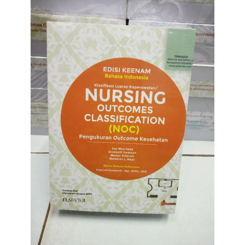 Jual SEPASANG BUKU NIC NOC KEPERAWATAN EDISI 6 DAN EDISI 7 BAHASA INDONESIA | Shopee Indonesia