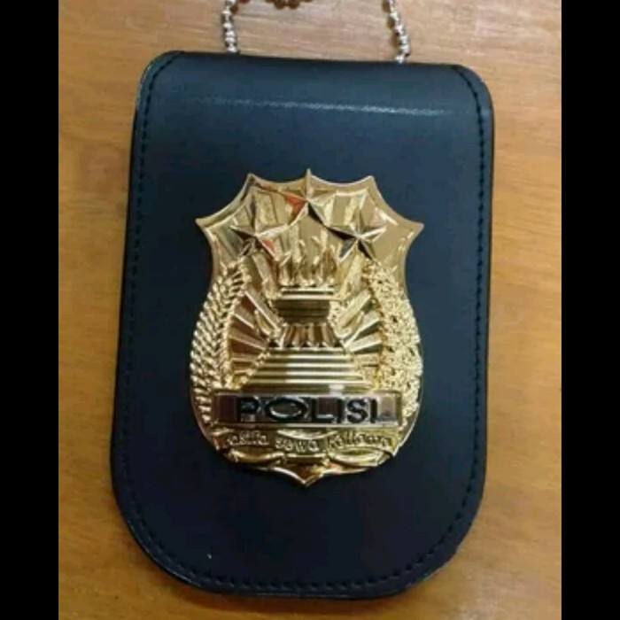 Jual Kualitas Terbaik - Dompet Name Tag/Kalung Lencana Polisi | Shopee ...