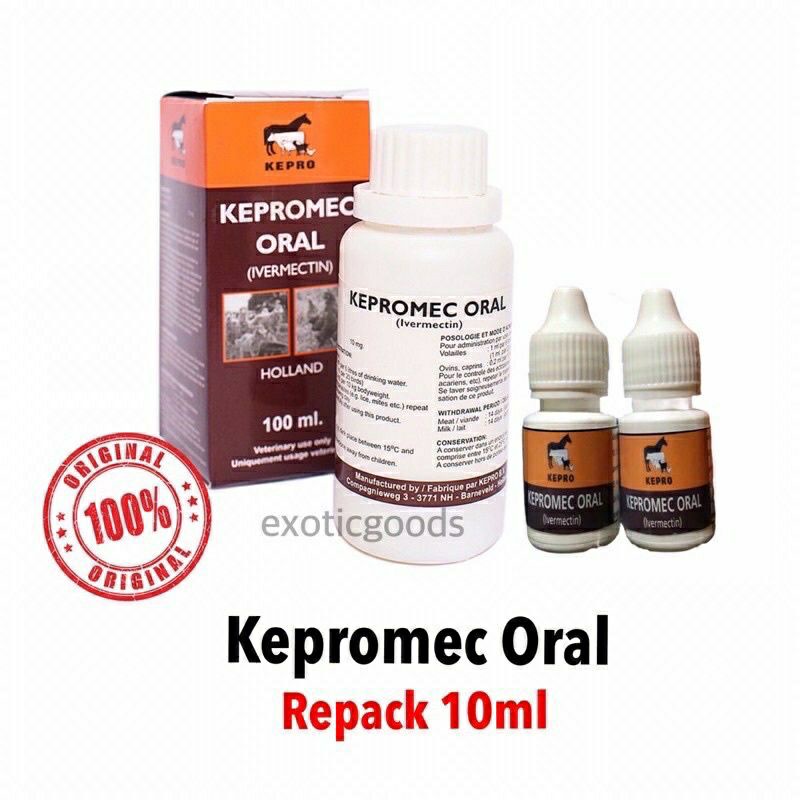 Jual KEPROMEC ORAL 10 ml OBAT JAMUR KUTU SCABIES KELINCI | Shopee Indonesia