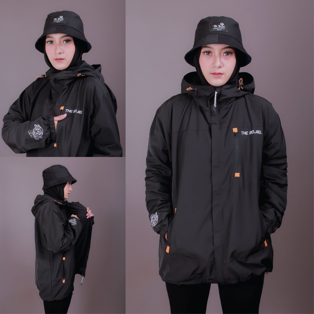 Jual Jaket Parasut Outdoor Pria Wanita Waterproof Windbreaker Jaket ...