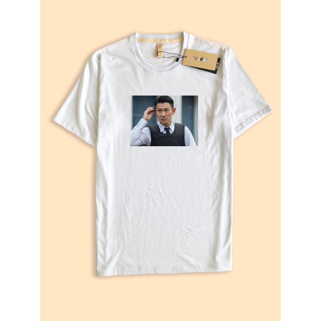 Jual kaos Baju Tshirt desain Andy Lau Liu Tek Hua police film | Shopee ...