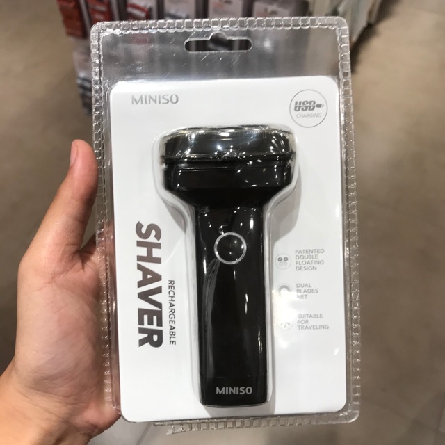 Jual SHAVER RECHARGERABLE USB CABLE MINISO | Shopee Indonesia
