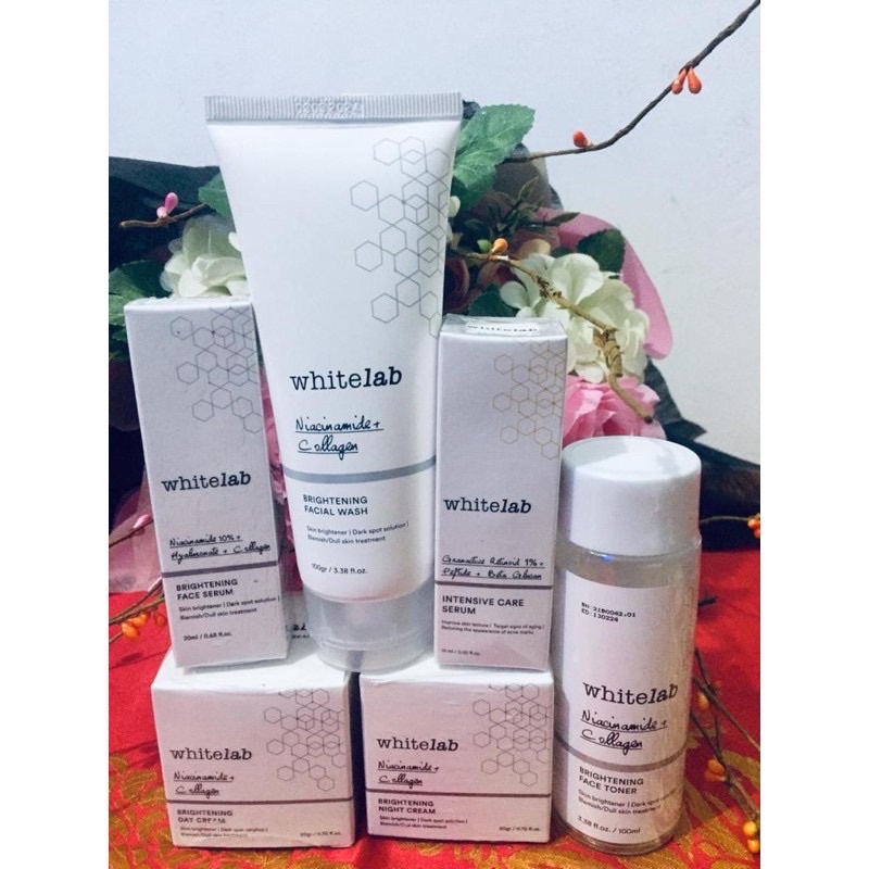Jual Whitelab Brightening Series Paket Lengkap | Whitelab Brightening ...
